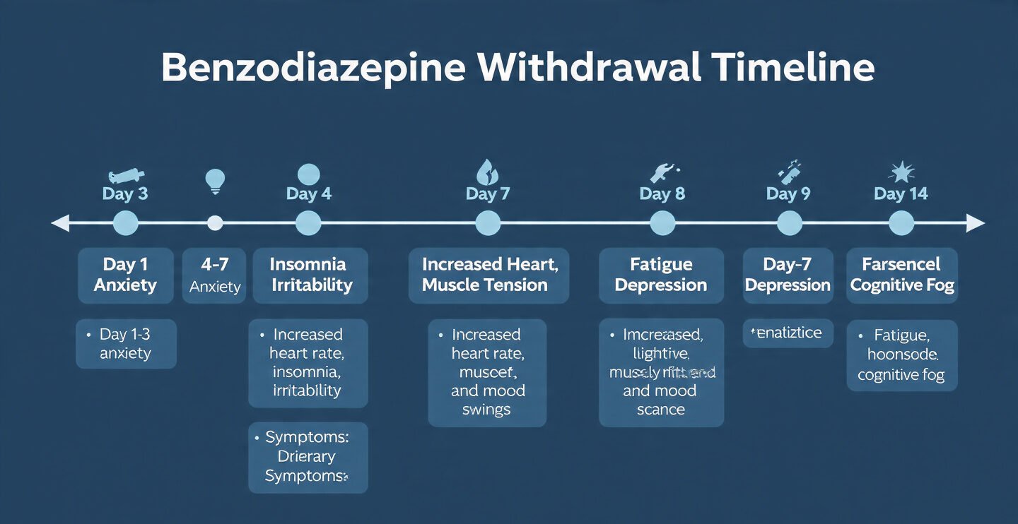 Benzodiazepine Withdrawal Timeline: What to Expect Week by Week ...